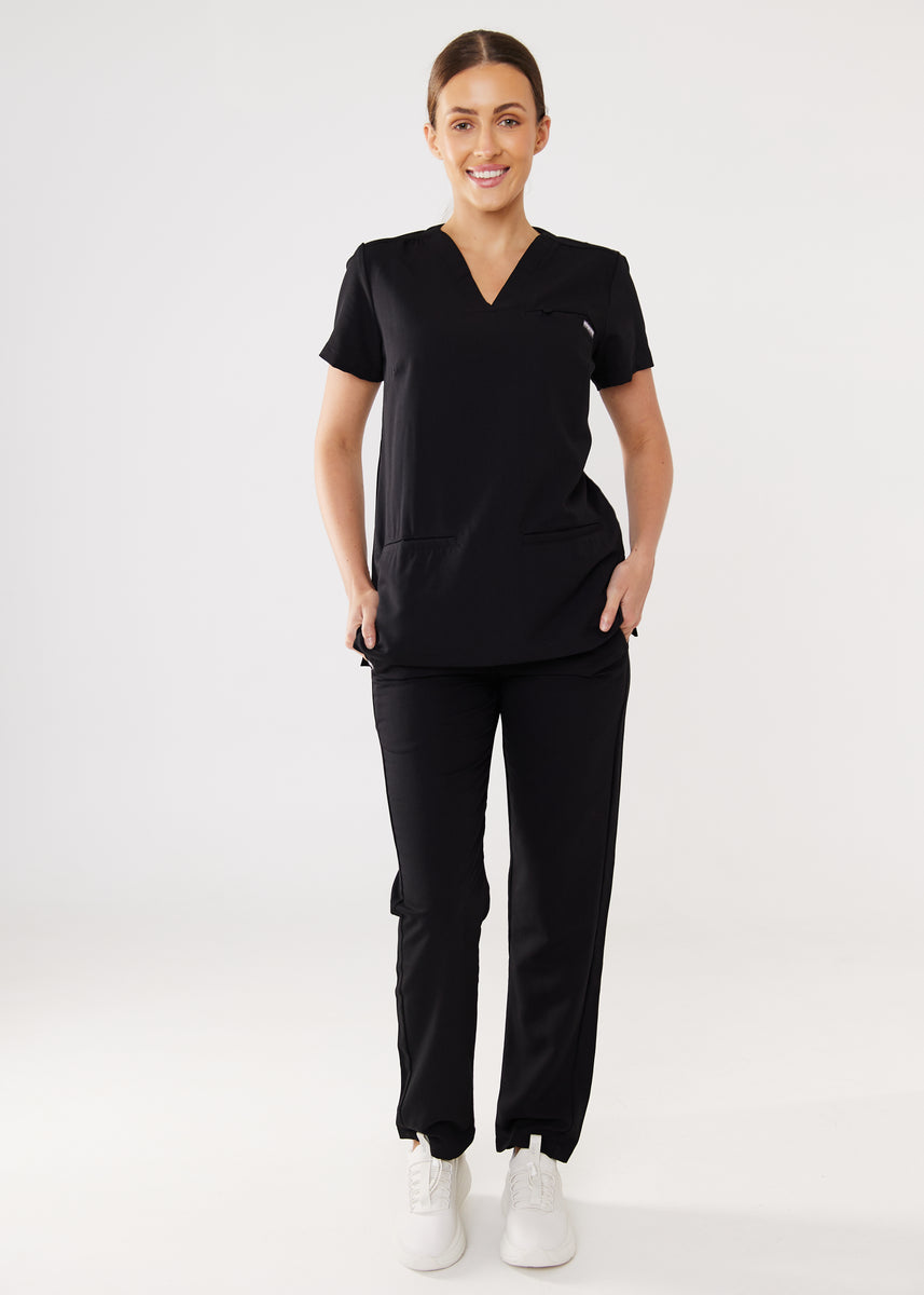 Daintree Three-Pocket Scrub Top – Gaia Republic